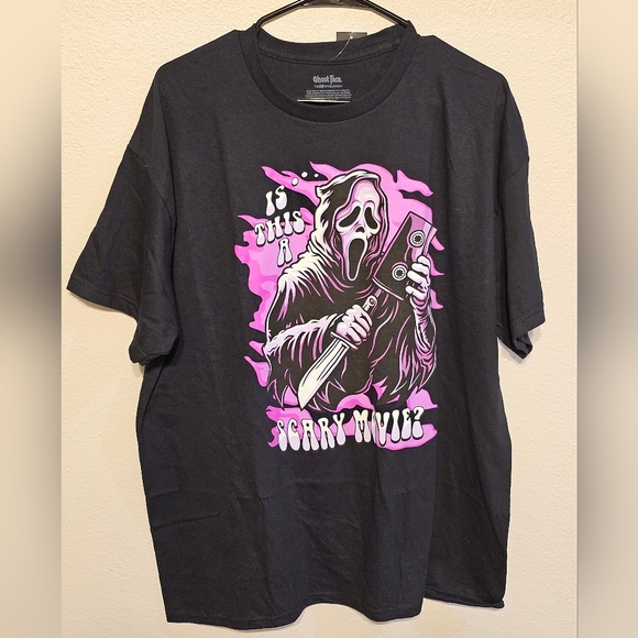 Shirts | Scream Ghostface Horror Movie Tshirt | Poshmark